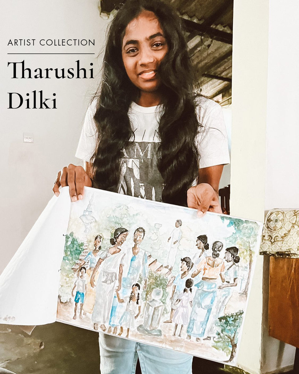 Dancing Woman Art Print by Tharushi Dilki – Noama