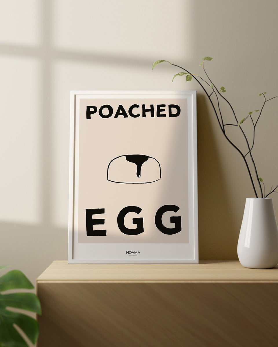 Poached Egg Art Print – Noama