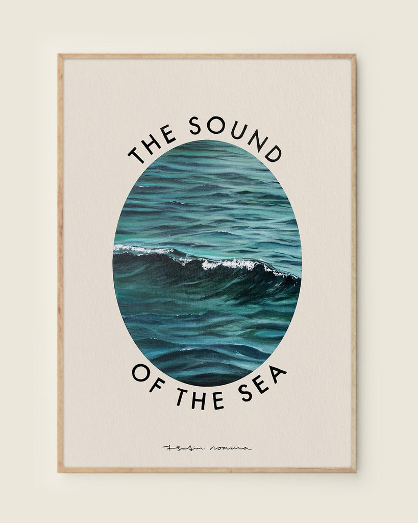 The Sound Of The Sea Art Print – Noama